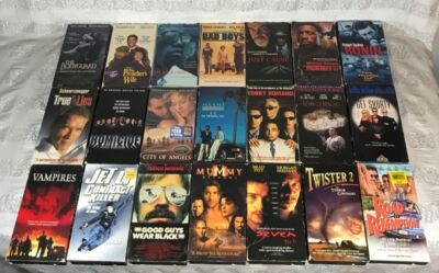 Lot of Qty (21) VHS | Good Movies 80'. 90's | eBay