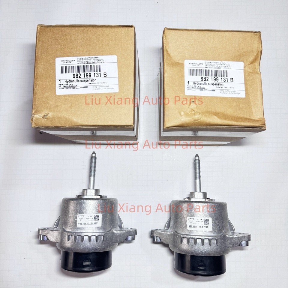 2PC Original Engine Motor Mounting Bracket For Boxster Cayman 718 ...