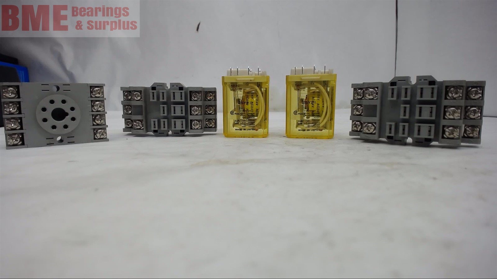 Lot Of 2 -- Rr3B-Ul 11 Spade Relays 24 Volt Coil W/ Socket Base | eBay