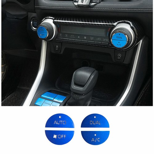 Central Console AC Switch Button Trim For Toyota RAV4 2019-2021 Blue ...