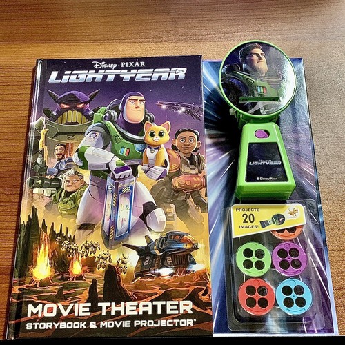 Disney Pixar: Lightyear Movie Theater Storybook & Movie Projector ...