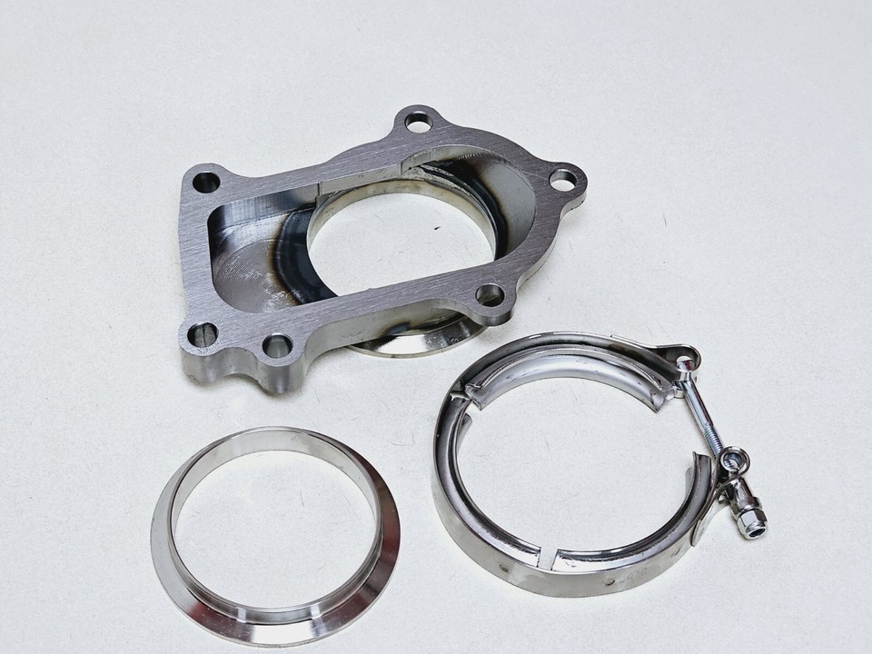 CT26 MR2 Downpipe Turbo V-band Kit Flange 3.0" Pocket Fit Toyota 3s-gte ...