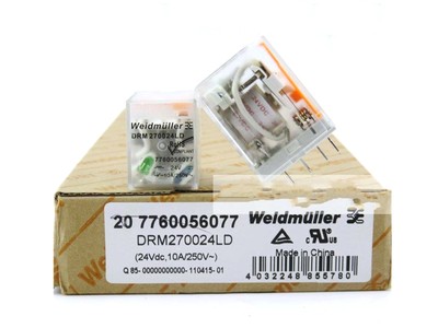 1PCS New For Weidmuller DRM270024LD Interface Relays 24Vdc 10A/250V # ...