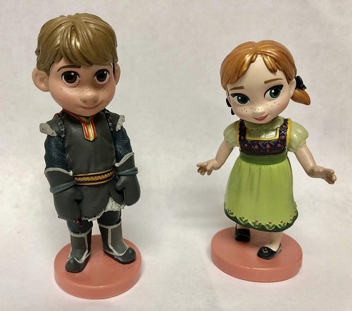 Animator Toddler Princess ANNA & Kristoff Cake Topper Frozen Figure ...