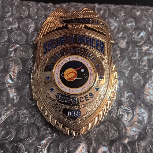 NASA Mini Security Services Badge . | eBay