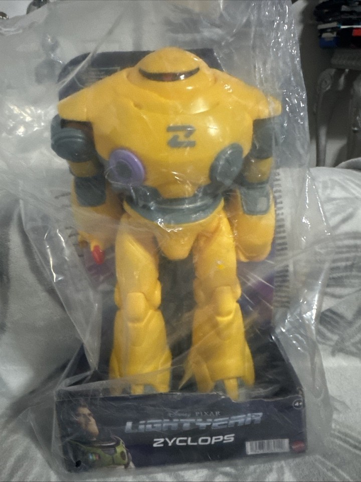 Disney and Pixar Lightyear Battle Equipped Zyclops Robot Figure Toy New ...