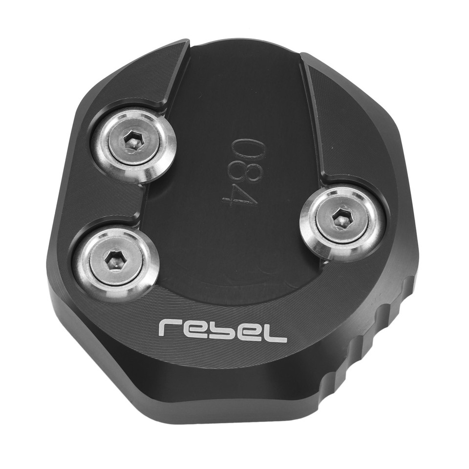 Motorcycle Kickstand Extension Pad Side Stand Enlarger Plate for ...