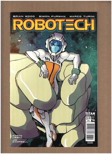 Robotech #6 Cover A Titan Comics 2018 Brian Wood NM- 9.2 | eBay