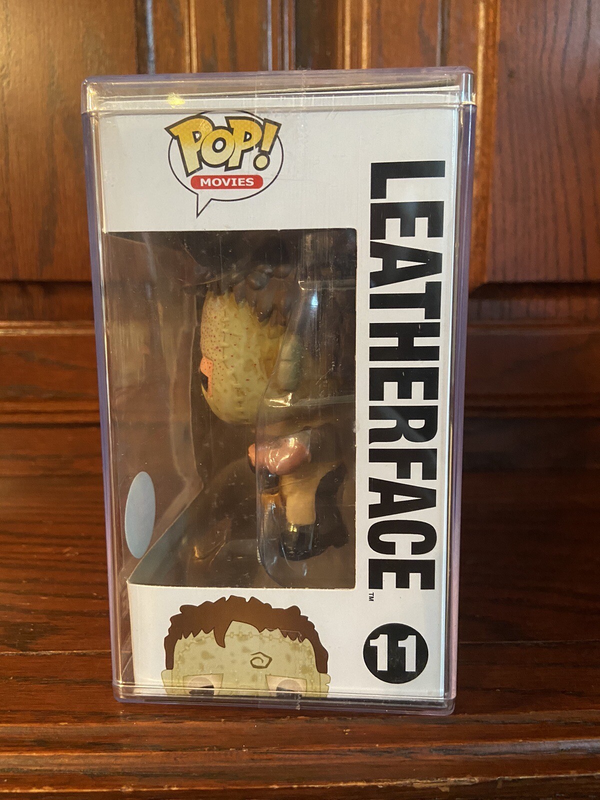 Funko POP! Movies RARE Leatherface BLOODY CHASE PIECE #11 VAULTED ...
