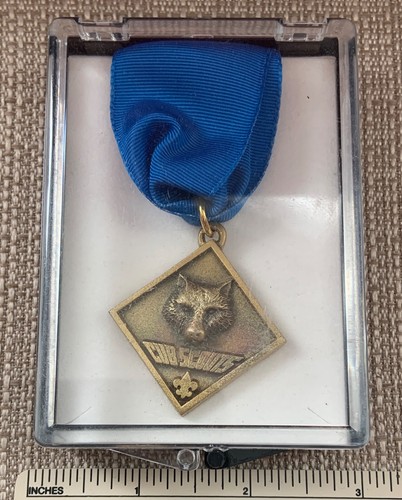 NOS DEN LEADER COACH AWARD Boy Scouts of America Cub Leader MEDAL BSA ...