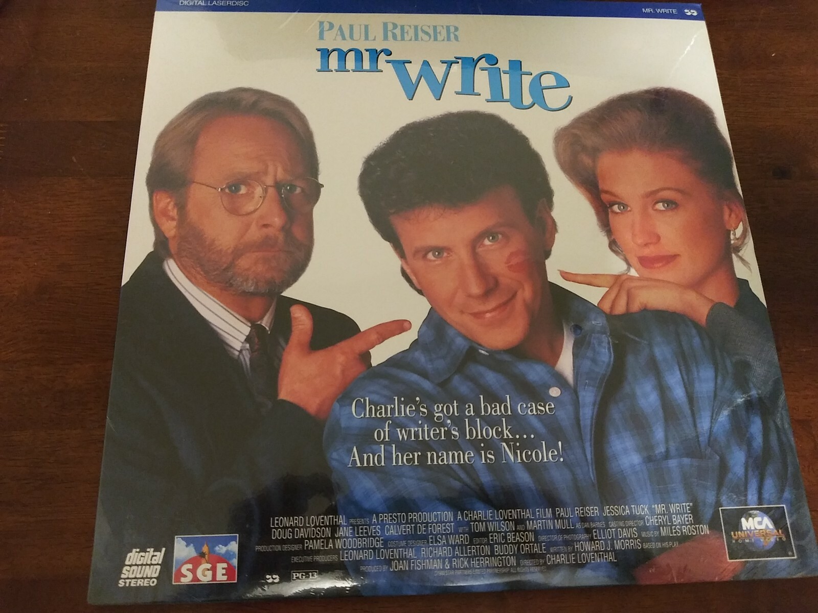 Mr. Write Laserdisc Movie Paul Reiser New | eBay