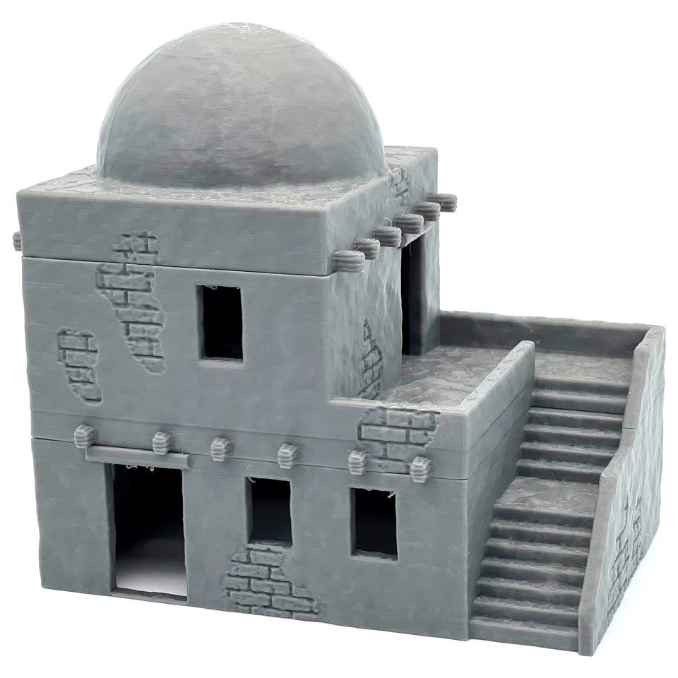 Arabic Style Desert Village Compound 28mm Terrain Wargaming World War 2 ...
