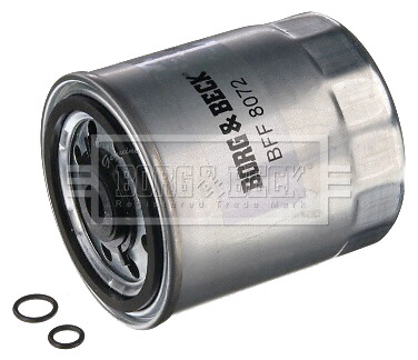 CAPSautomotive Fuel filter for Borg_&_Beck_2 BFF8072 FF5373 208394 Z556 ...