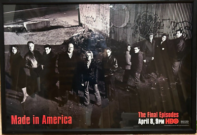 The Sopranos HBO Poster Season 6 PRINT ONLY (Frame Optional - See Below ...
