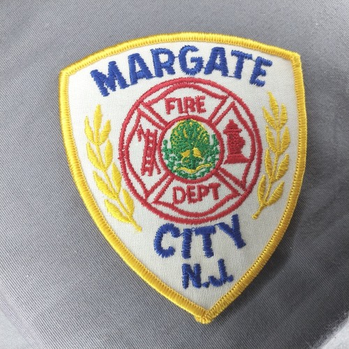 Margate City NJ New Jersey 4 1/4" Fire Dept. Patch | eBay