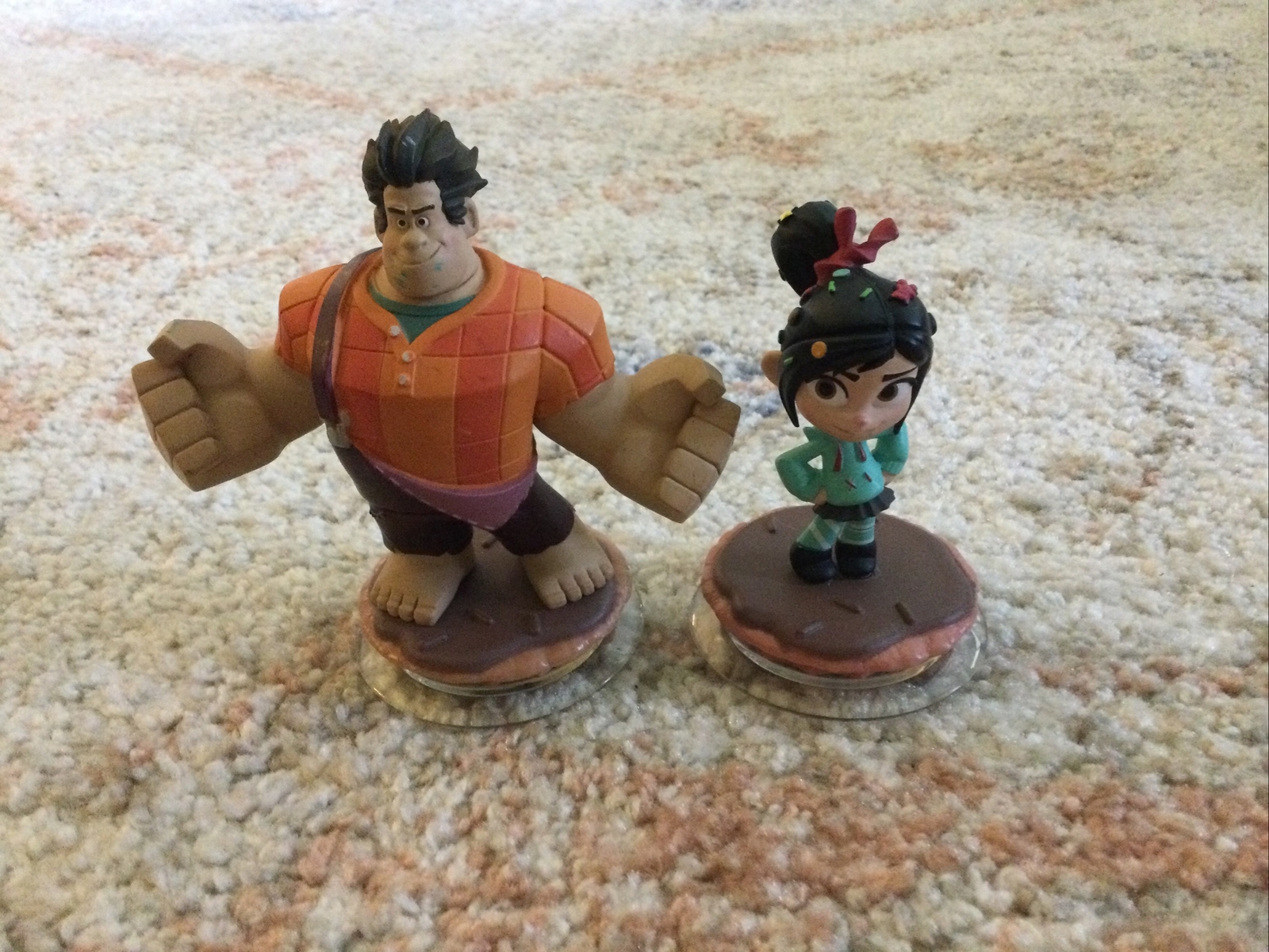 DISNEY Infinity Wreck It Ralph INF-1000028 Venellope INF-1000029 ...