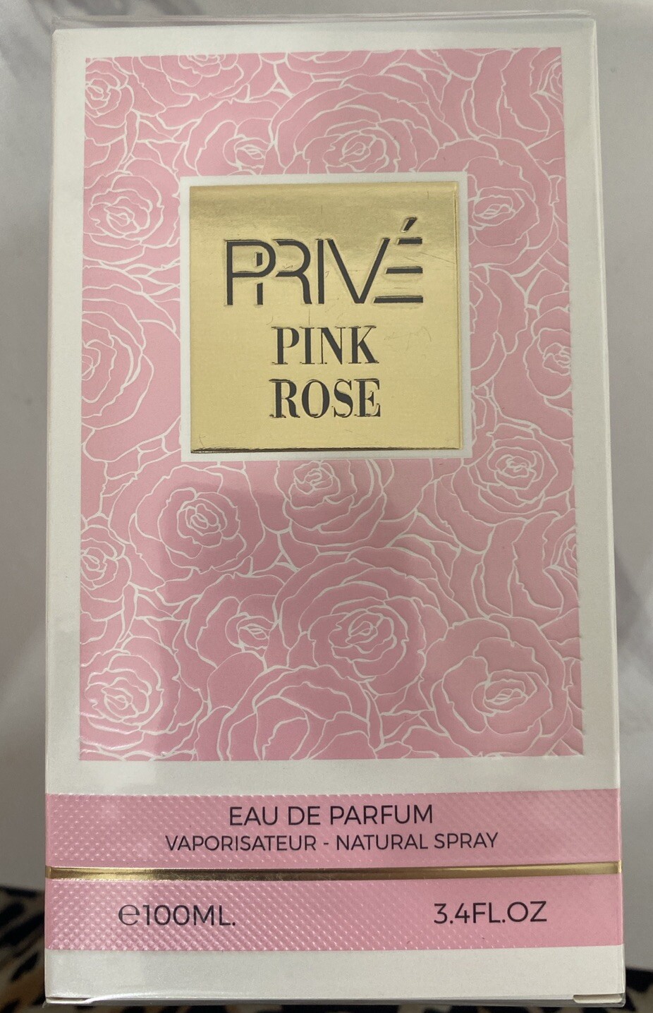 Prive Pink Rose Eau De Parfum - Essence of Floral Elegance, 100ml | eBay