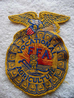 1960’s FFA Vocational Agriculture Large Jacket Patch Future Farmers Of ...