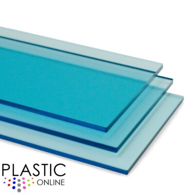 Light Blue Tint Perspex Acrylic Sheet Colour Plastic Panel Material Cut ...