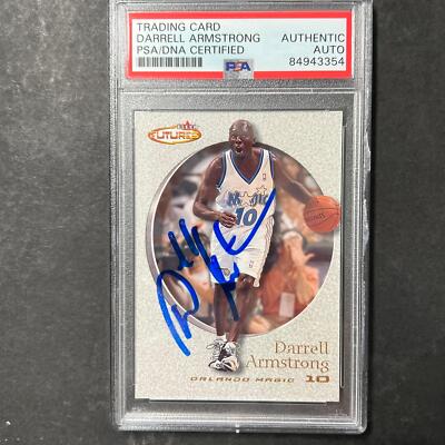 2000 Fleer #57 Darrell Armstrong Signed Card AUTO PSA Slabbed Magic | eBay