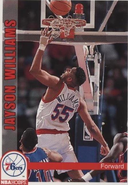 1992-93 NBA Hoops - Jayson Williams #177 for sale online | eBay