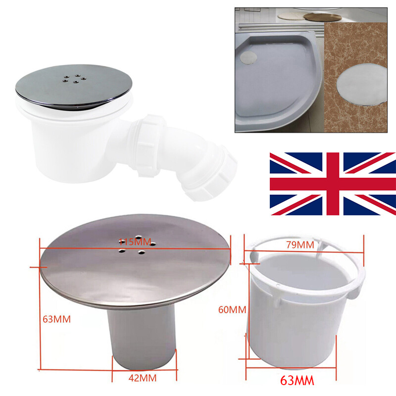 Shower Drain Trap Cover Shower Plughole Cover 115mm Plug Drain ...
