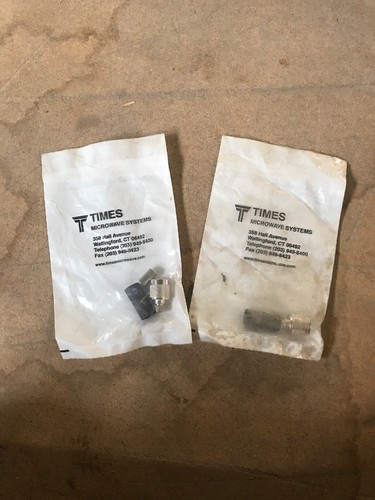 Pack Of 2 - TIMES TC-240-TM(3190-275) TNC/Male Crimp Connector for LMR ...