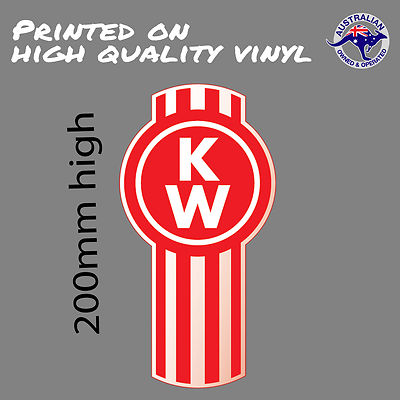 KENWORTH Trucks logo decal TRUCK UTE TOOLBOX CAR WINDOW STICKER 200mm ...
