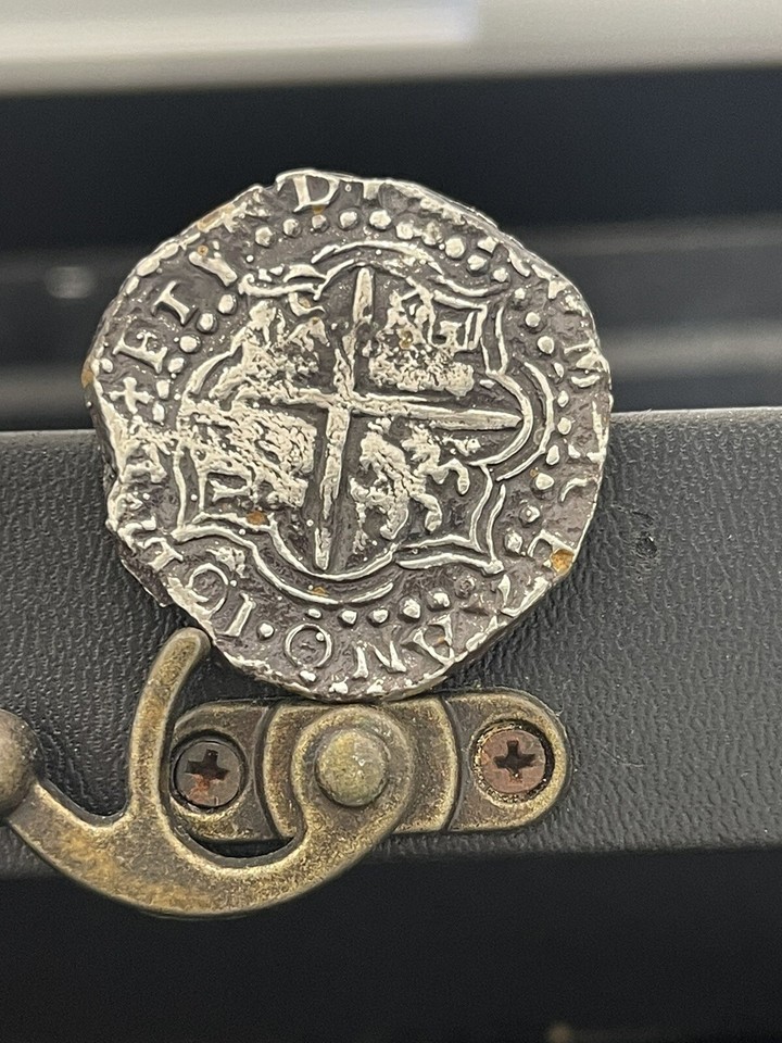 Atocha Shipwreck Treasure Mel Fisher Silver Coin Made From Atocha ...