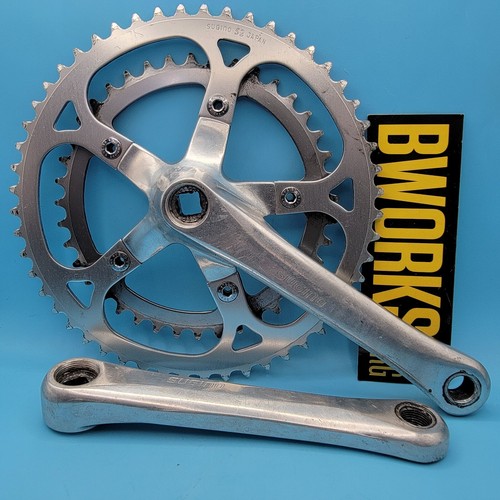 Old School Sugino Square Taper Crankset 170mm 52/40t 110 BCD BMX JAPAN ...