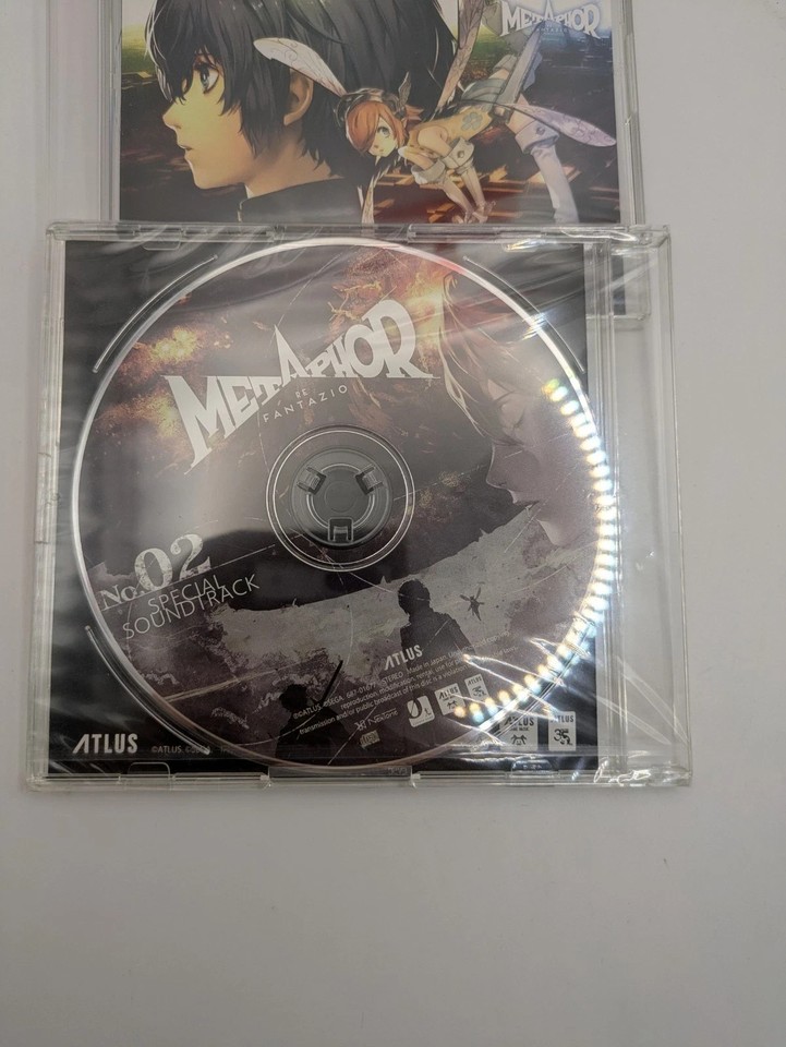 Metaphor ReFantazio CD Soundtrack 1 & 2, Large Tote Bag Promo – Approx ...