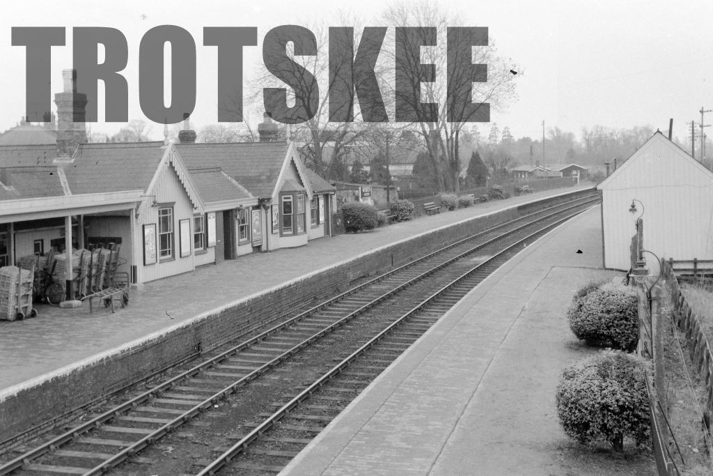 Larger Negative BR British Railways Scene View Wisbech North Station ...