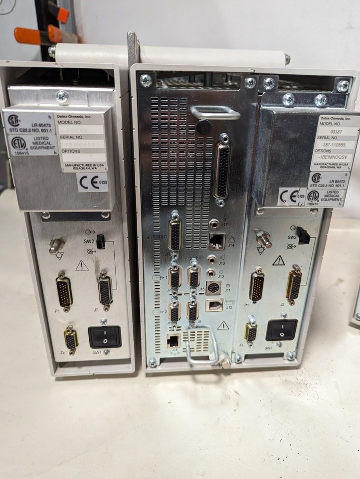 Spacelabs Medical Datex-Ohmeda 90387 with 90499 module rack for patient ...