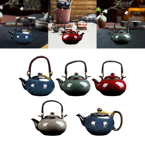 Ceramic Teapot Teaware Durable Chinese Style Traditional Porcelain Tea ...