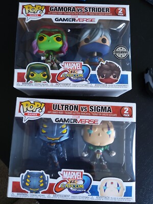 Lot De 2 Boites De Pop Marvel Vs Capcom Gamora Strider Sigma Ultron | eBay