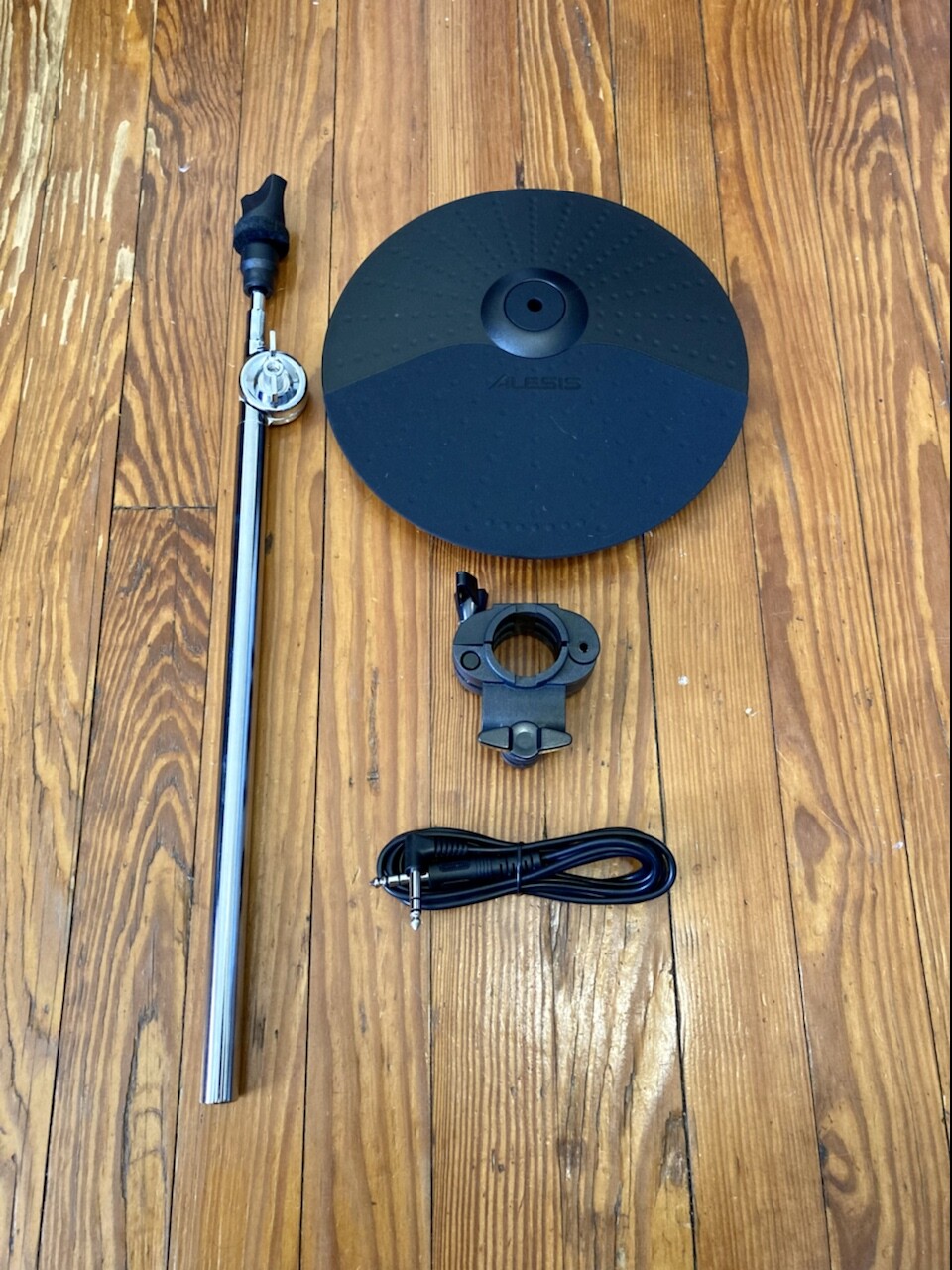 Alesis 10" Cymbal NEW w/21" Arm, Command Clamp & Cable Surge DM10 ...