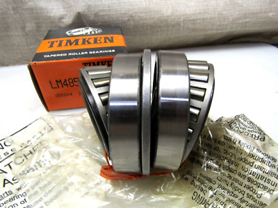 Timken LM48548-90013 Back-to-Back Tapered Roller Bearing Assembly w ...