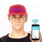 Programmable LED Message Hat Snapback Baseball LED Hat Hiphop Hat Men ...