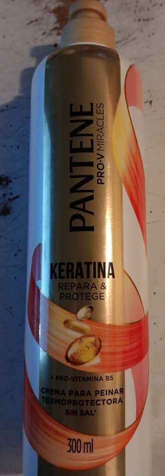PANTENE KERATINA CREMA PARA PEINAR LEAVE-IN HAIR CREAM 300ml | eBay