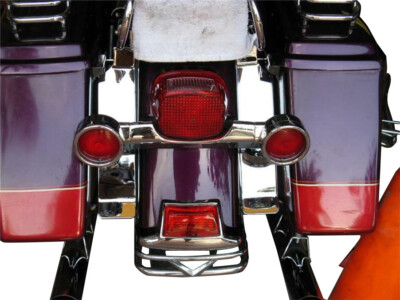 Chrome Fender Filler Panels for Harley FLHT,FLHRC,FLHTC,FLTR Hard ...