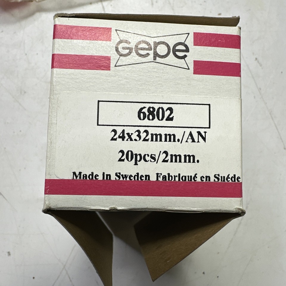 GEPE 6802 Special Glass Mounts Slide Mounts 24x32mm 18 Total Made In ...