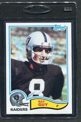 1982 Topps Ray Guy #188 Raiders Nm/mt | eBay