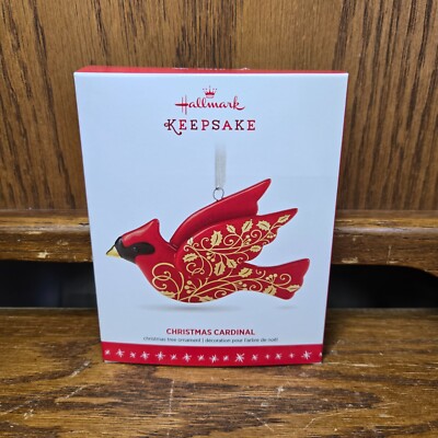 2016 Hallmark Keepsake Christmas Porcelain Cardinal Bird Holiday ...