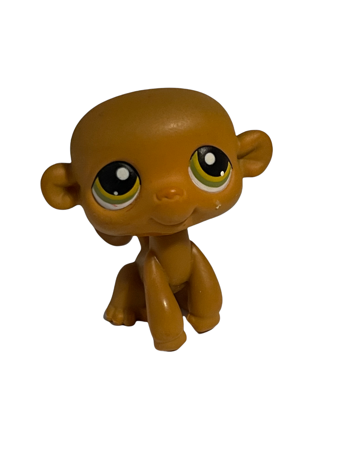 Littlest Pet Shop #267 Brown Green Eyes Monkey Authentic LPS | eBay