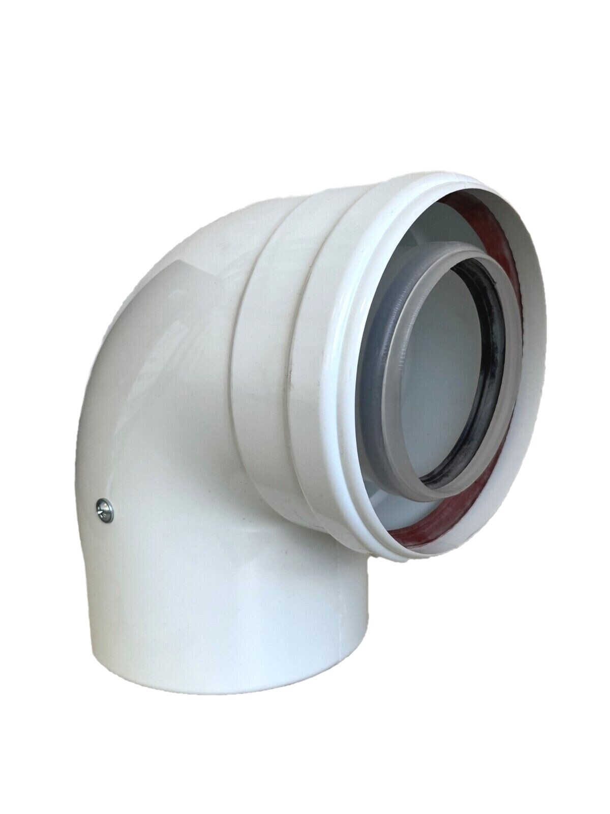 Abgasrohr DN 80/125 mm Brennwert Winkel Bogen Rohr/Abgassystem ...