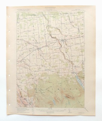 Reproductions - 1915 Topo Map