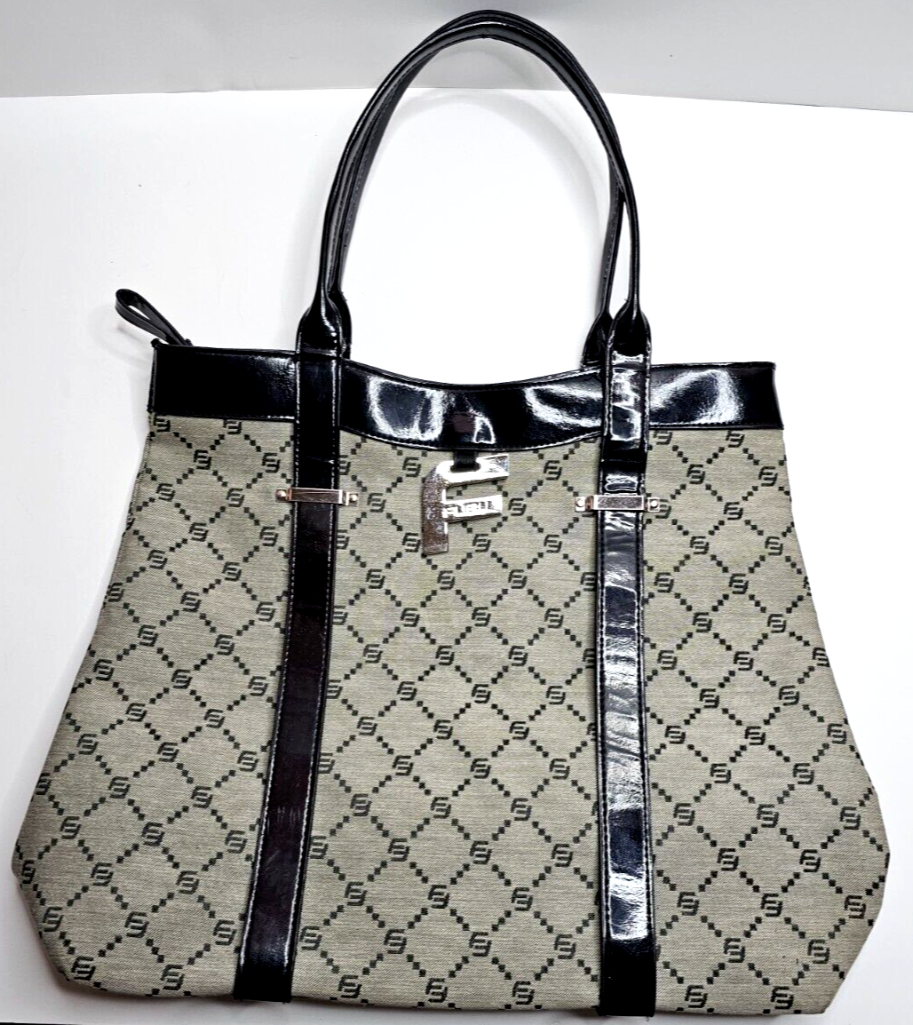 FUBU The Collection Tote Bag Purse Style#V81942F PO#1805155 | eBay