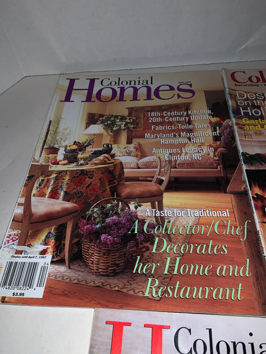 Colonial Homes Magazine Dec 1996