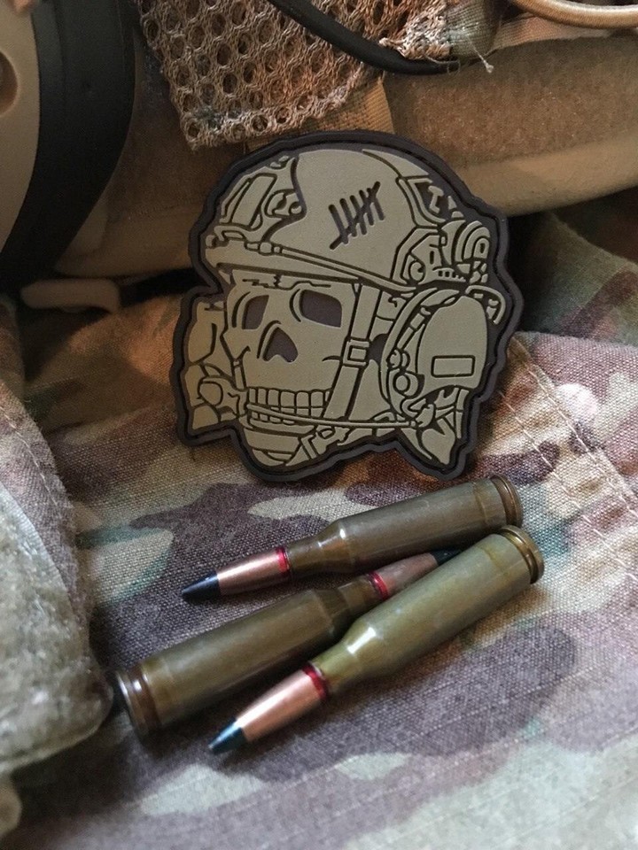 3D PVC Military Patches Operator Skull Morale Patch Tactical Gear | eBay