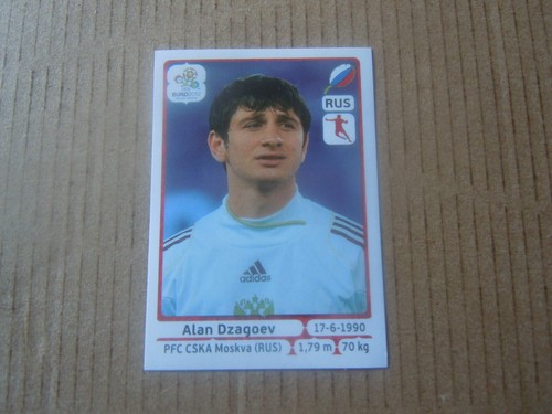 Vignette panini - Euro 2012 - Pologne / Ukraine - Russie - N°128 - Alan ...
